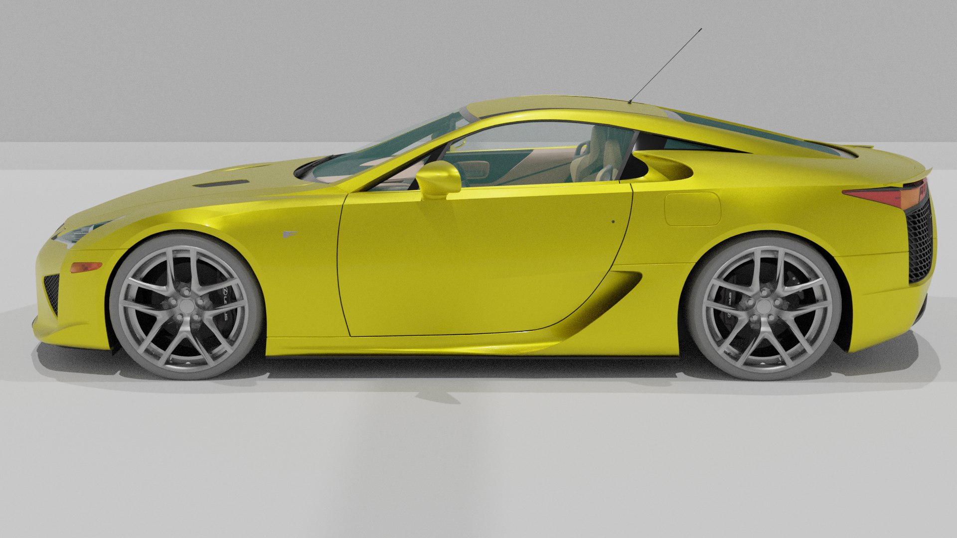 Lexus LFA 3D Model - TurboSquid 1786087