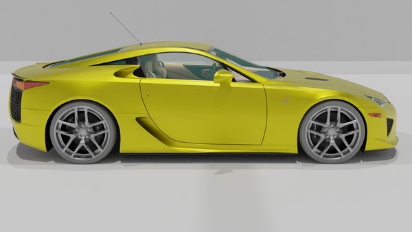 Lexus LFA 3D model - TurboSquid 1786087
