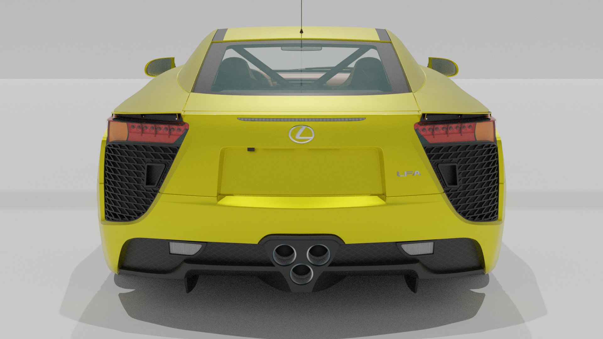 Lexus LFA 3D Model - TurboSquid 1786087