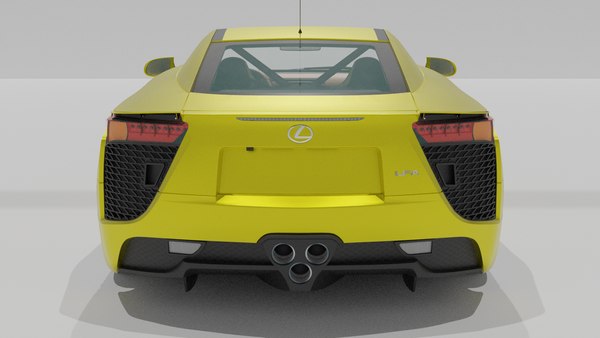 Lexus LFA 3D model - TurboSquid 1786087