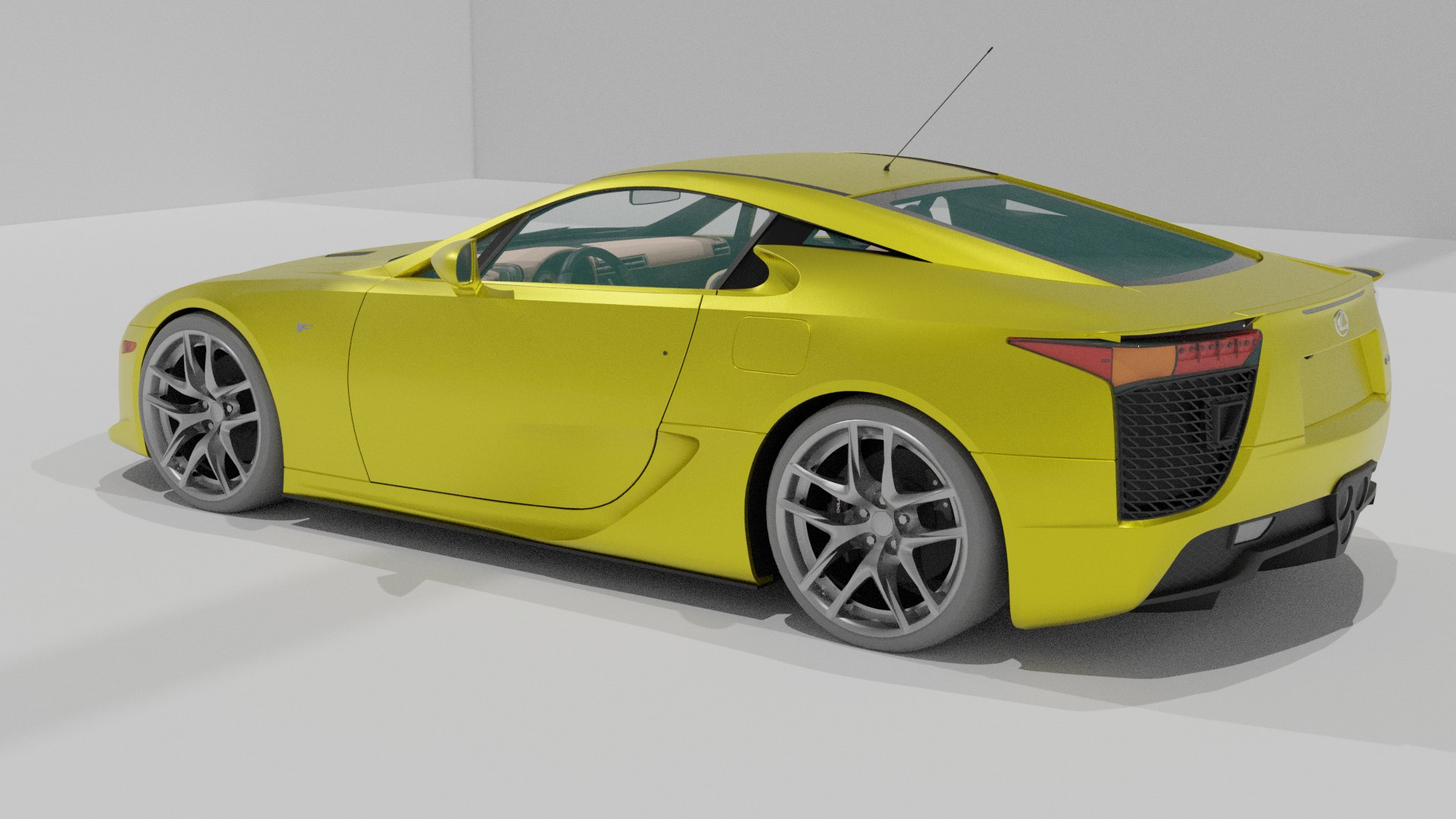 Lexus LFA 3D Model - TurboSquid 1786087