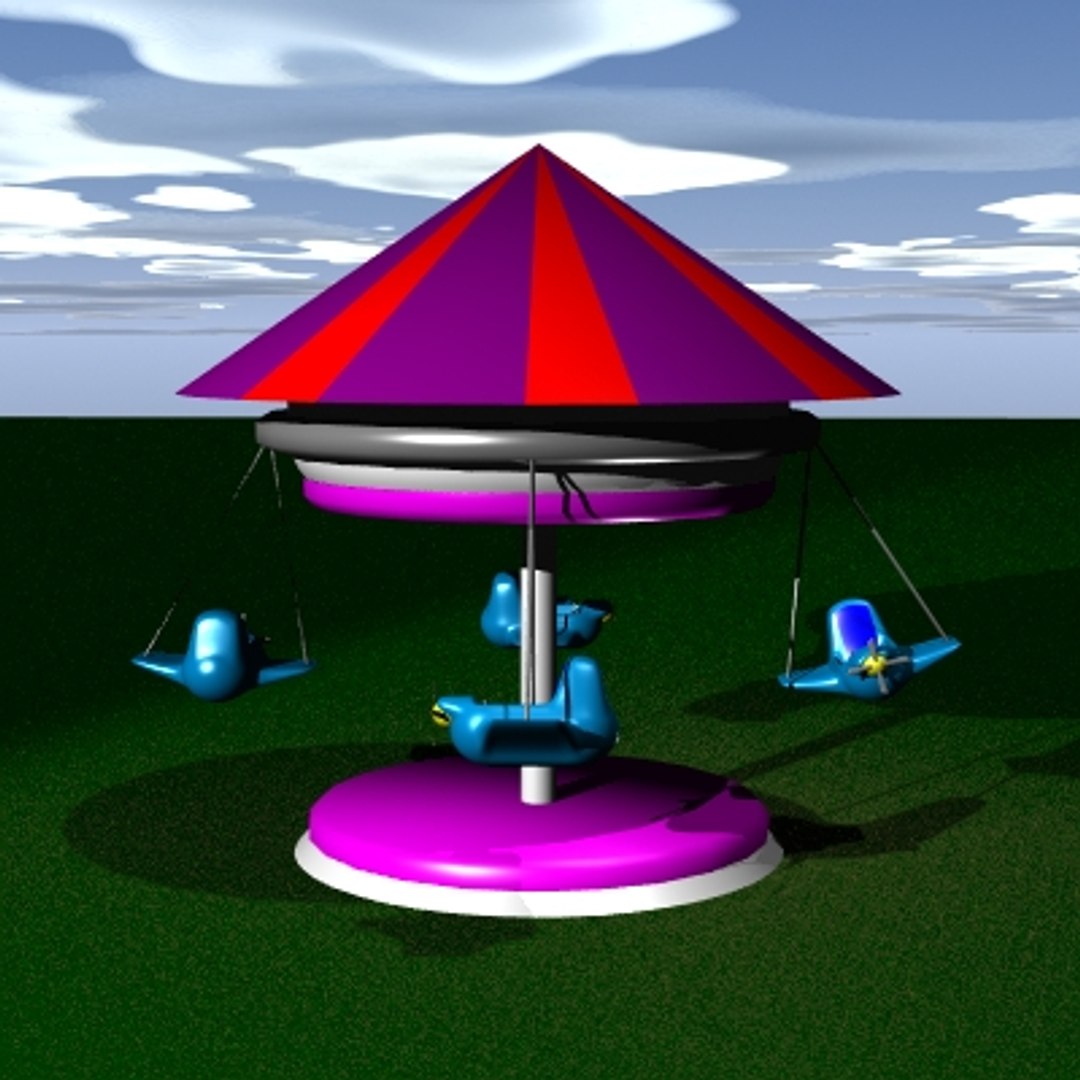 3d Model Of Fair Ride