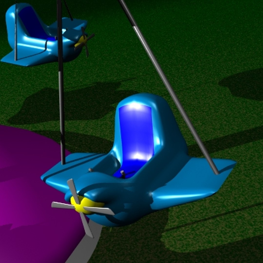 3d Model Of Fair Ride