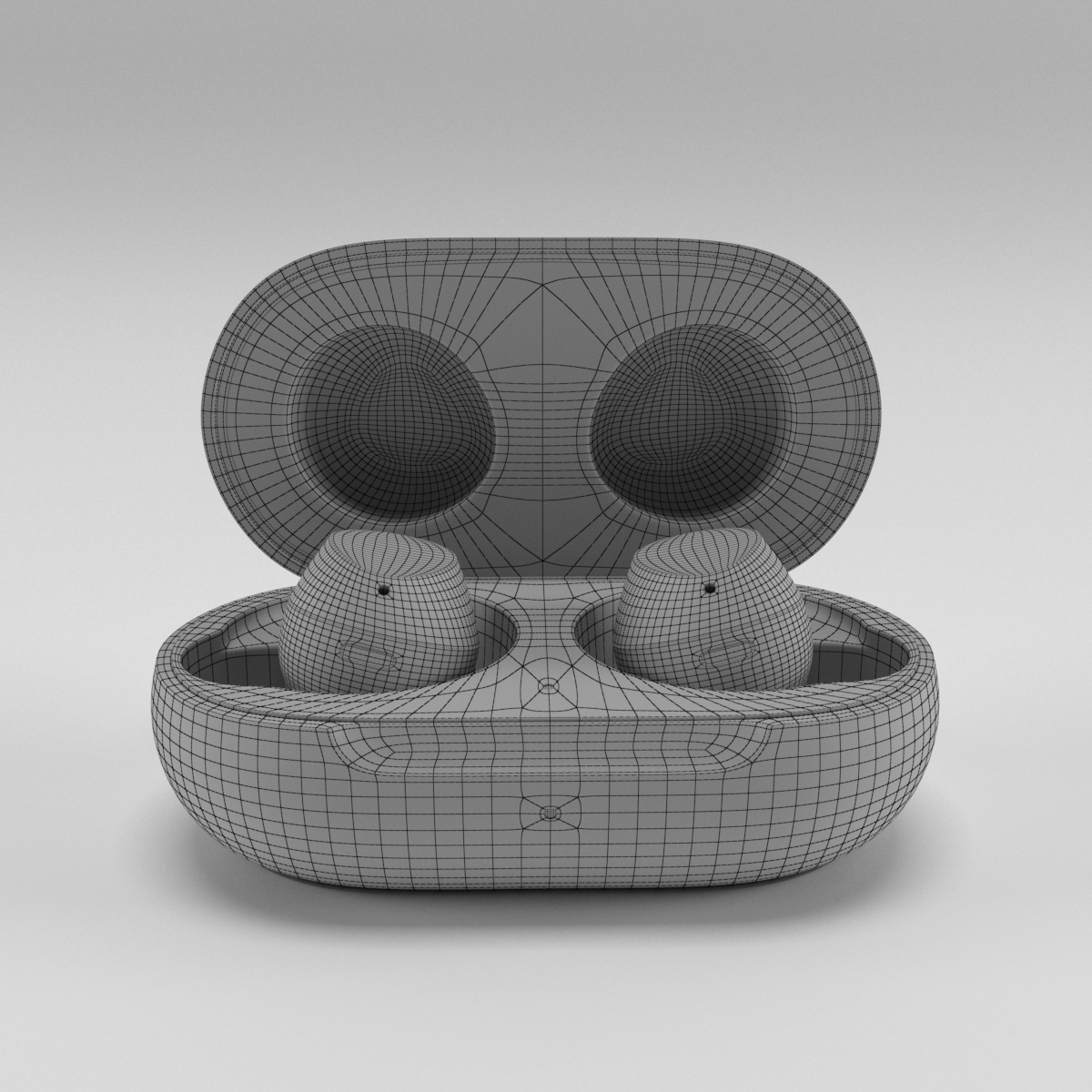 3D model samsung galaxy buds white - TurboSquid 1440367