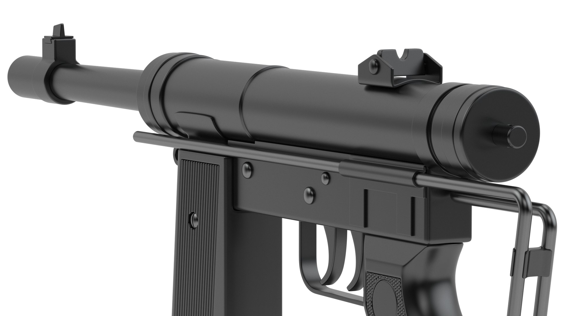 3D Halcon ML-63 Submachine Gun - TurboSquid 1775466