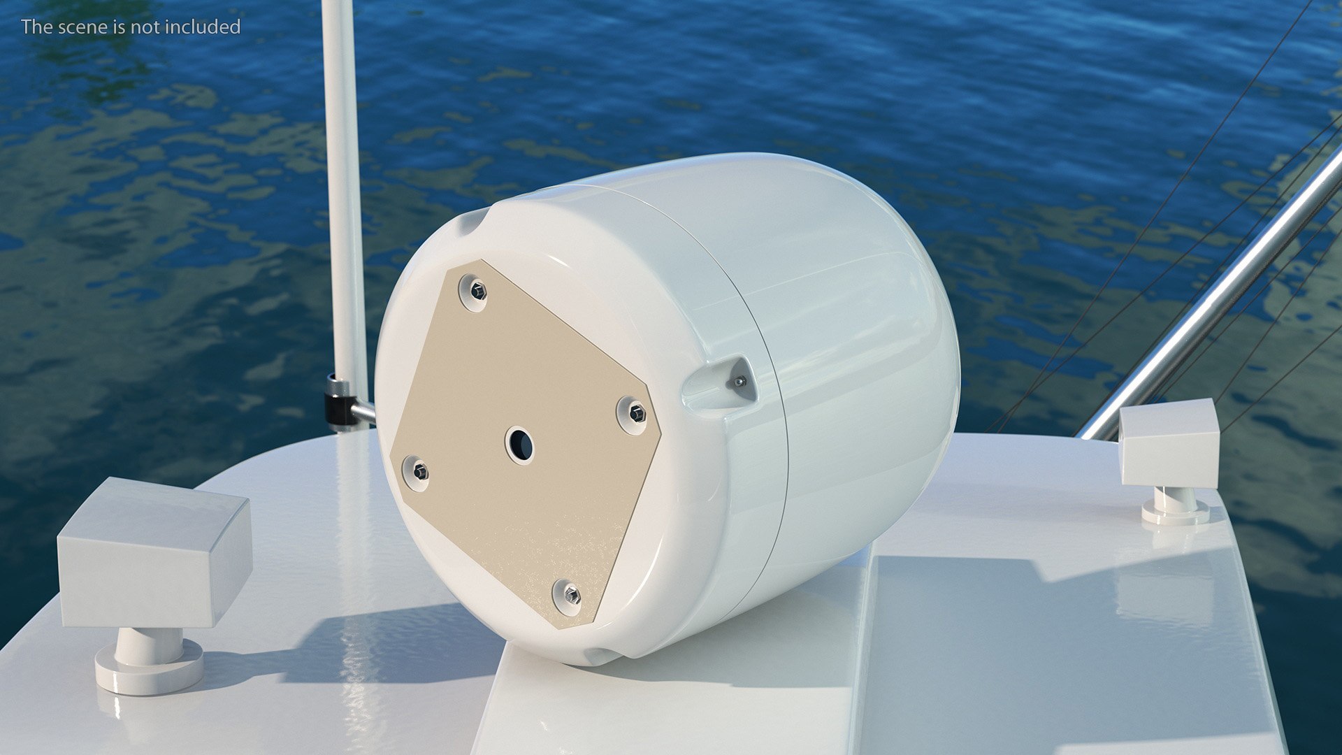 Sea Tel Cobham Satellite Antenna Dome 3D - TurboSquid 2209118