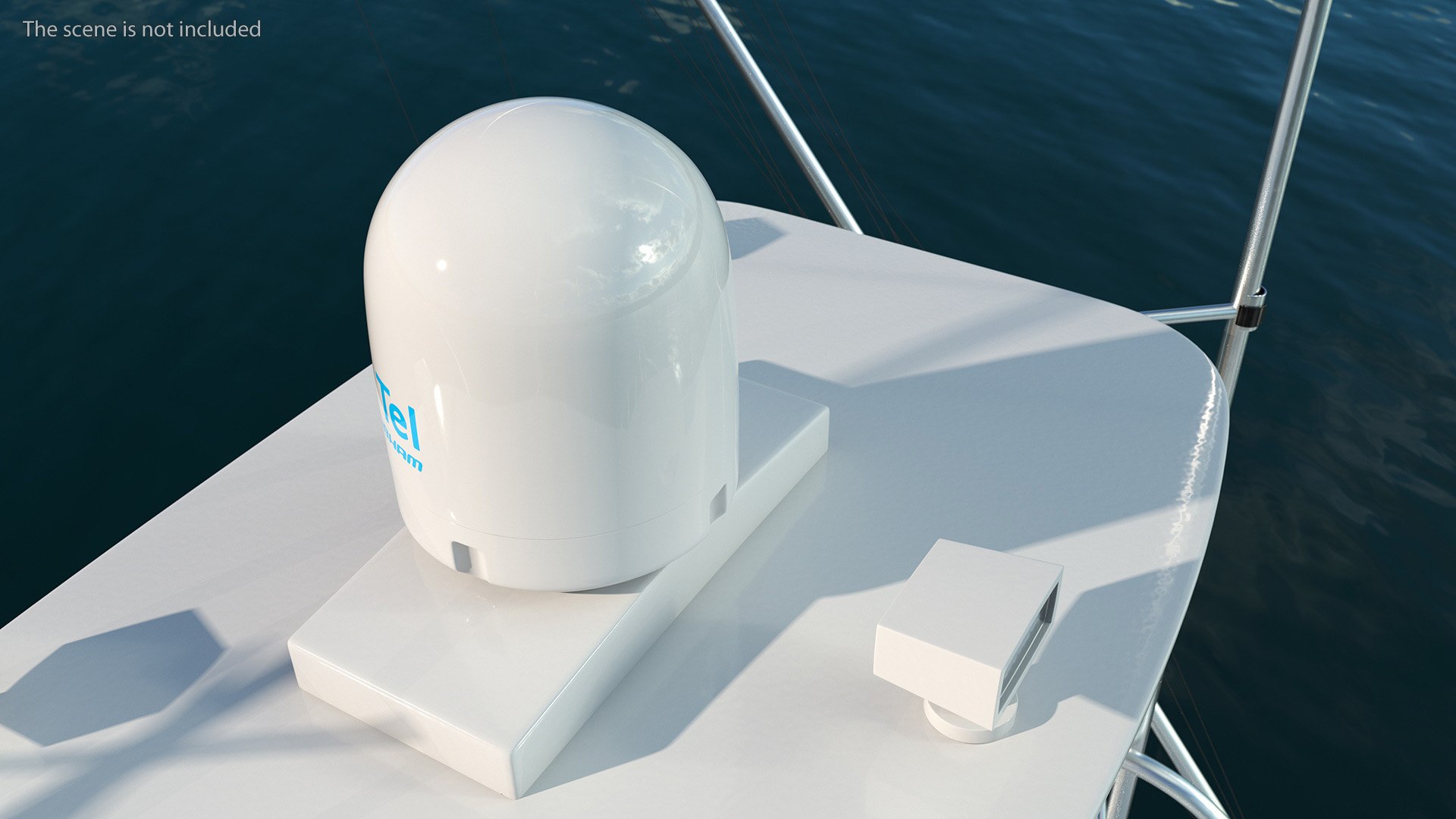 Sea Tel Cobham Satellite Antenna Dome 3D - TurboSquid 2209118