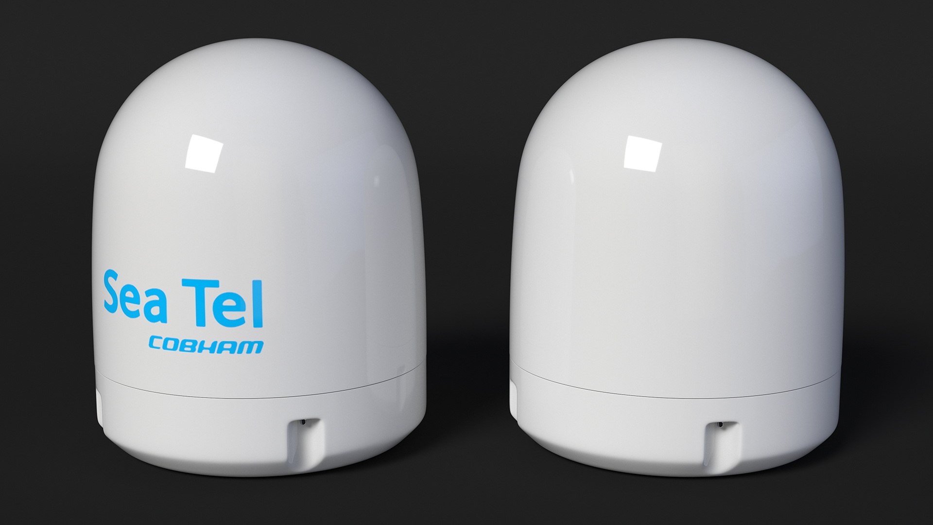 Sea Tel Cobham Satellite Antenna Dome 3D - TurboSquid 2209118