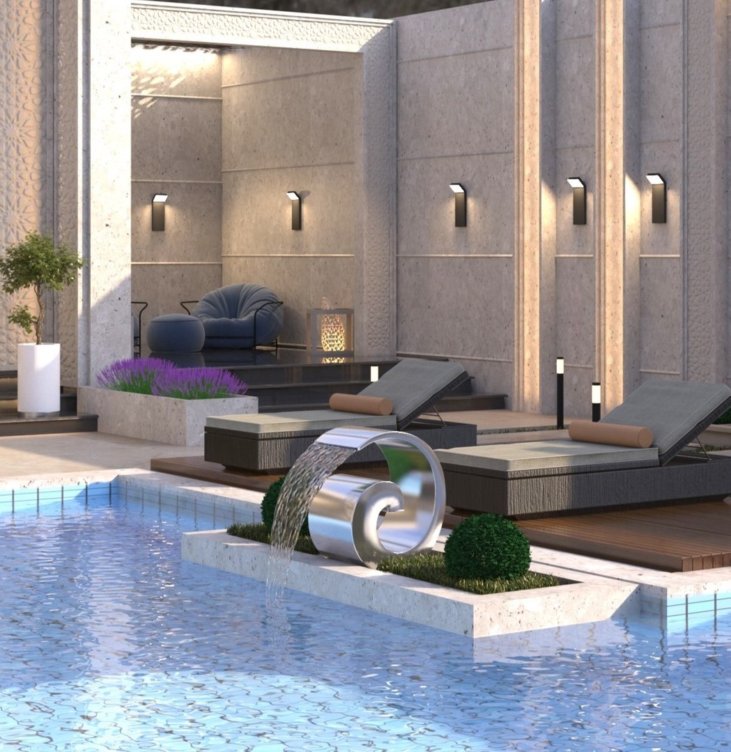 Swimming Pool Model - TurboSquid 1997728