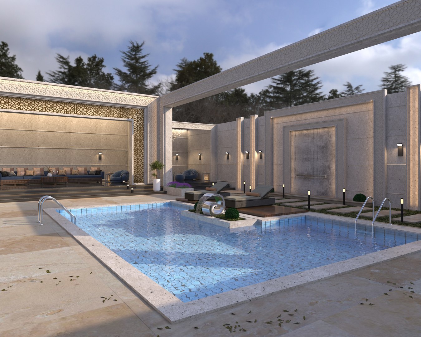 Swimming Pool Model - TurboSquid 1997728