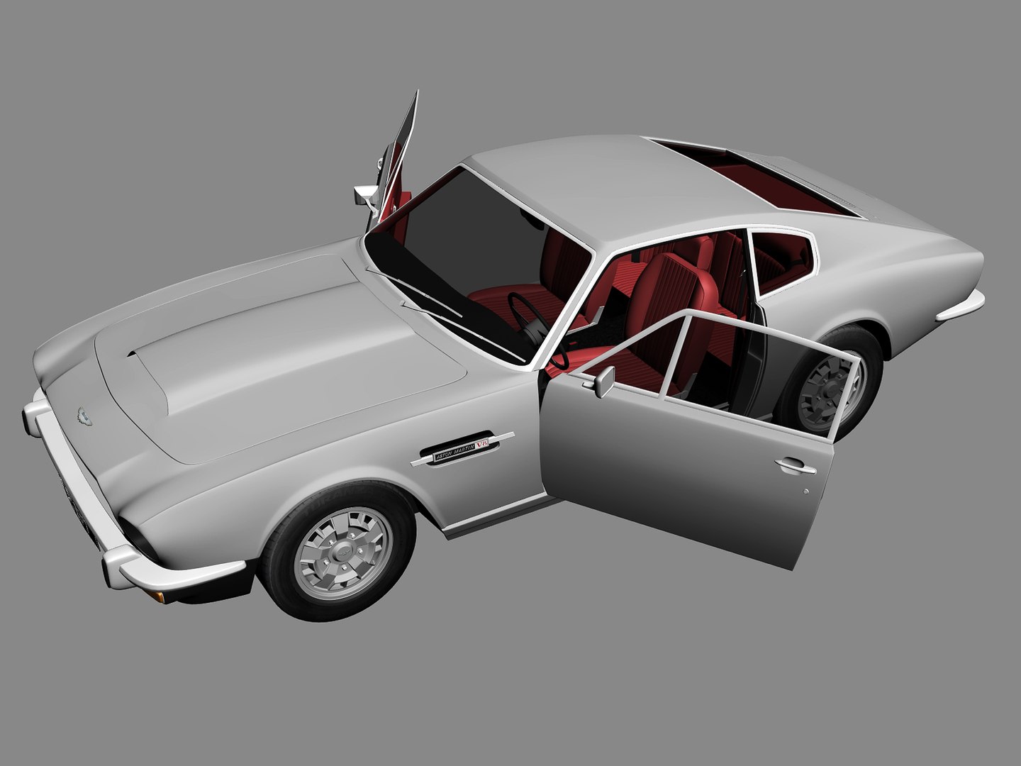 3d Aston Martin Model