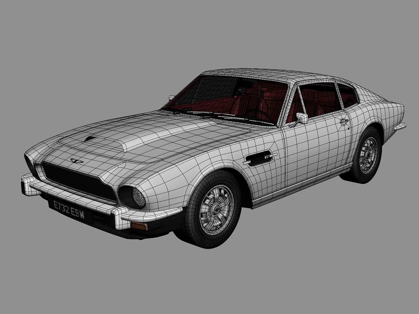 3d aston martin model