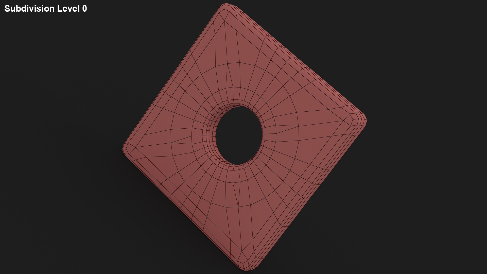 Square Washer 3D Model - TurboSquid 1646269