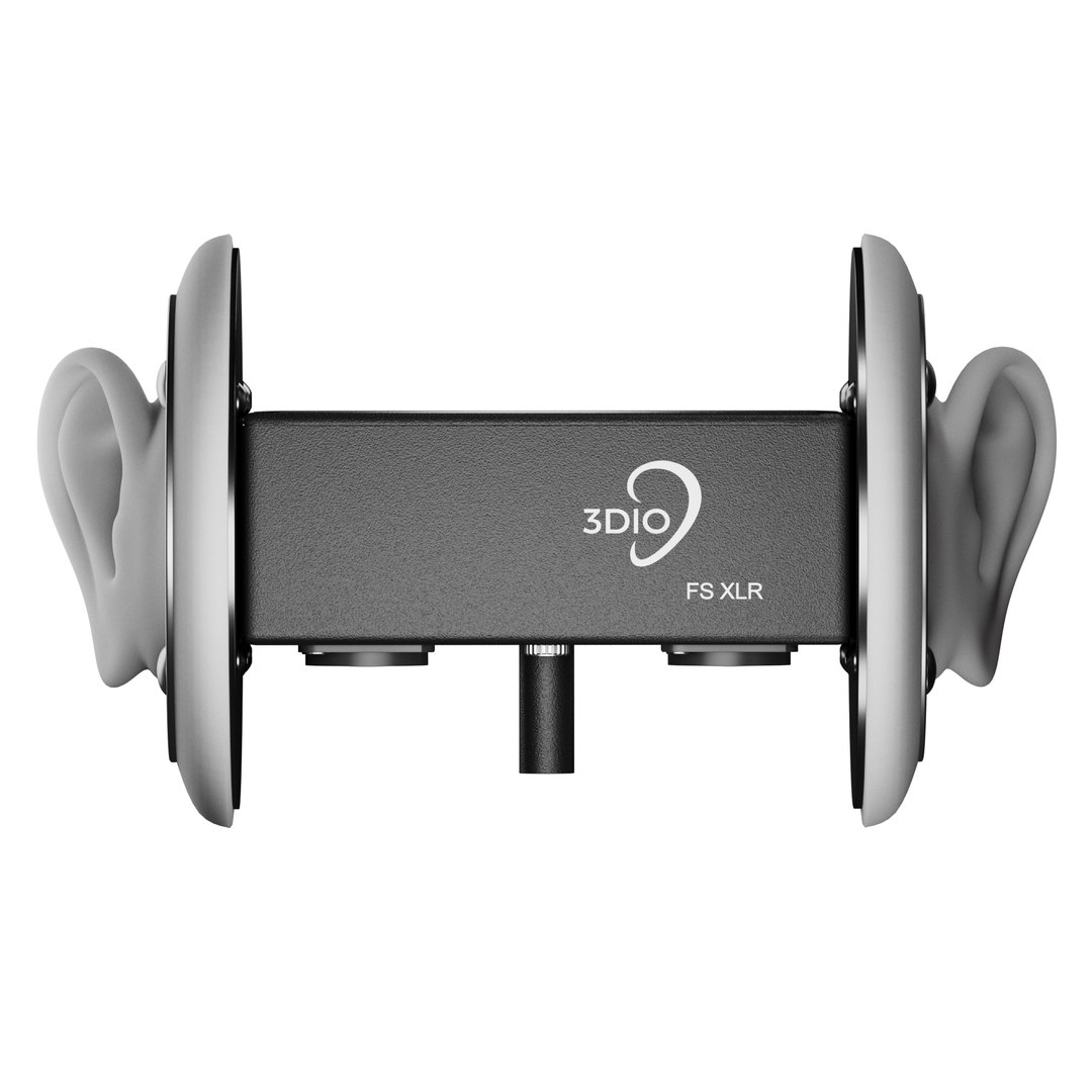 3Dio FS Free Space Pro Professional Binaural Microphone XLR 3D Model ...