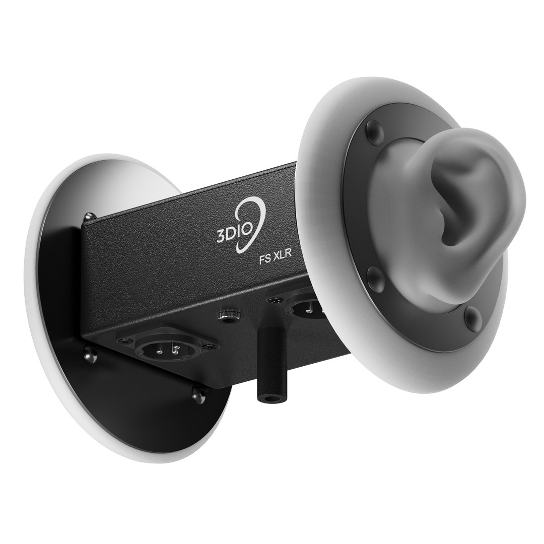 3Dio FS XLR Binaural Microphone 3D Model - TurboSquid 2309697