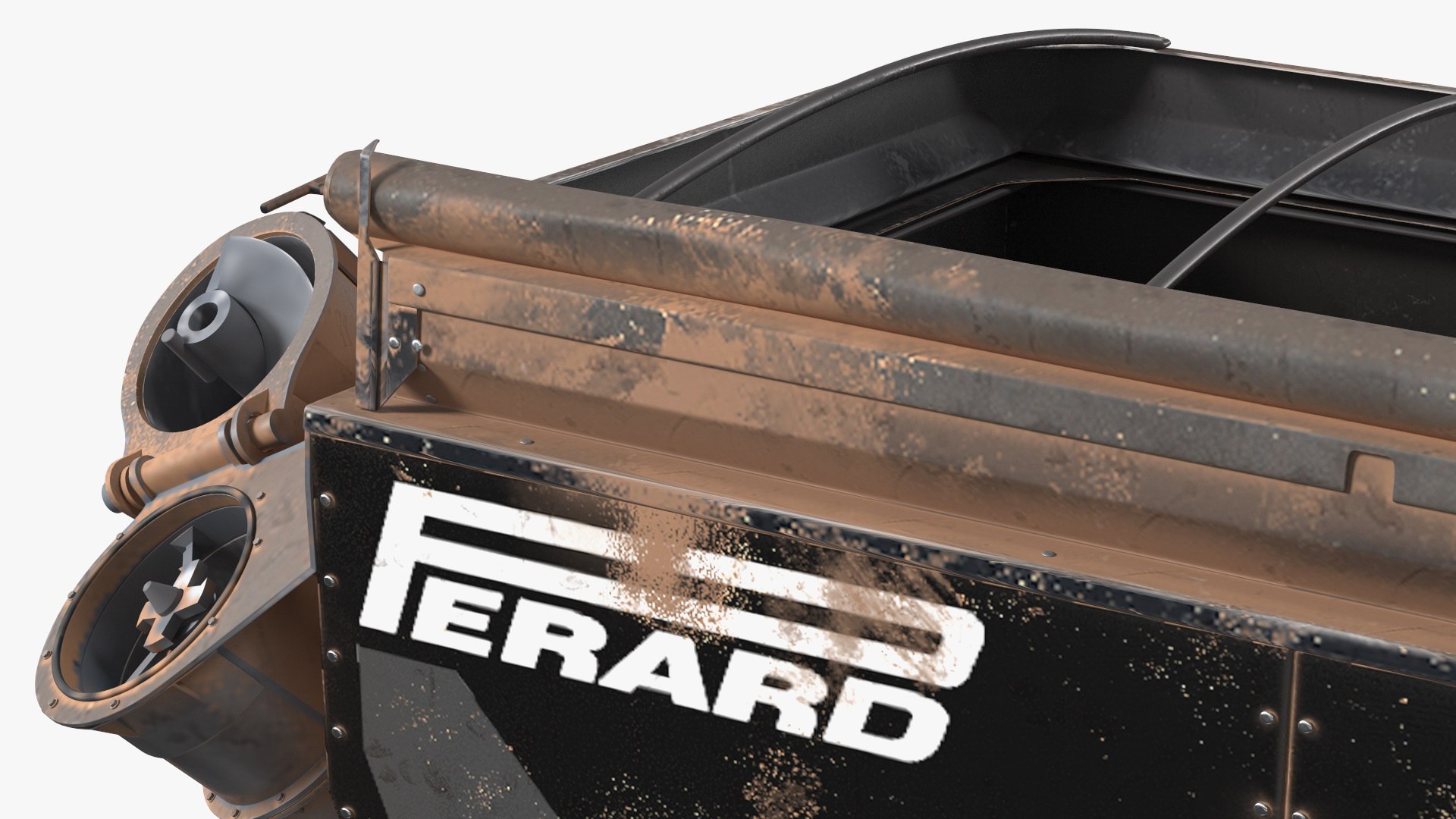 Perard X-Flow 19 Transbordeur Black Used 3D model - TurboSquid 1729533