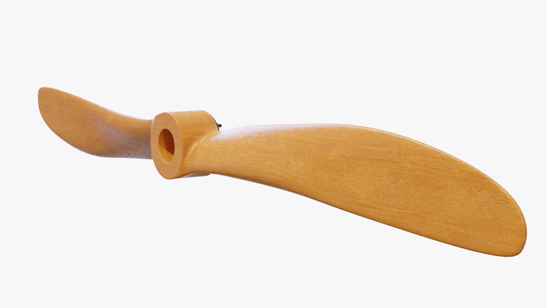 3D Vintage Wooden Airplane Propeller Model - TurboSquid 2333252