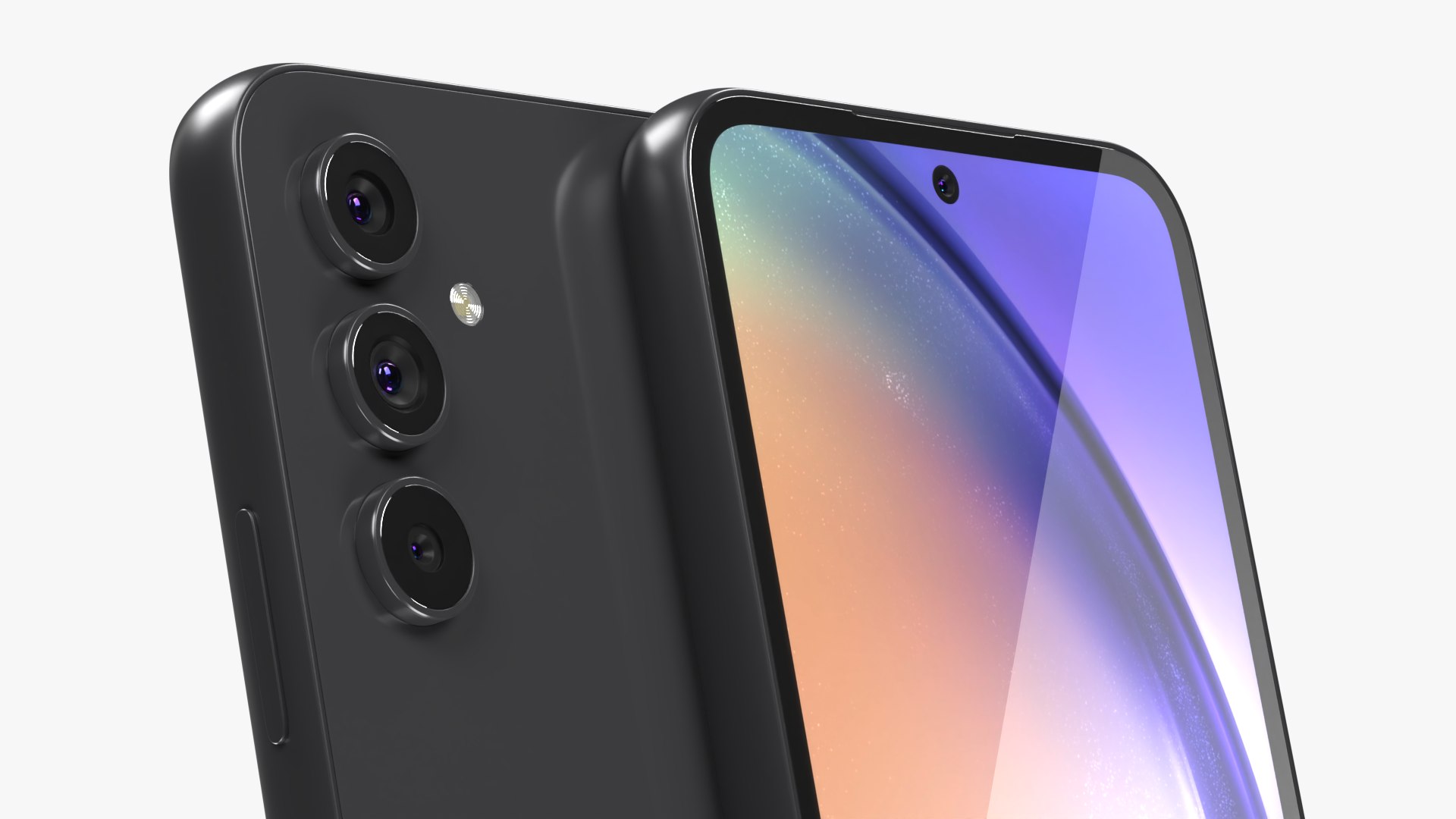 Samsung Galaxy A54 Graphite 3D Model - TurboSquid 2062153