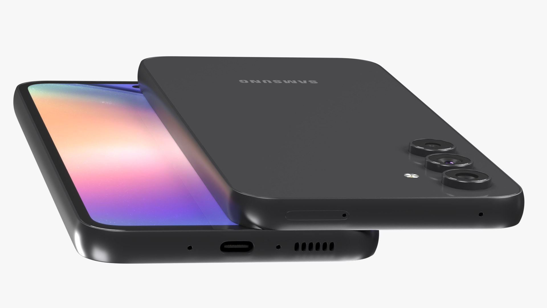 Samsung Galaxy A54 Graphite 3D Model - TurboSquid 2062153