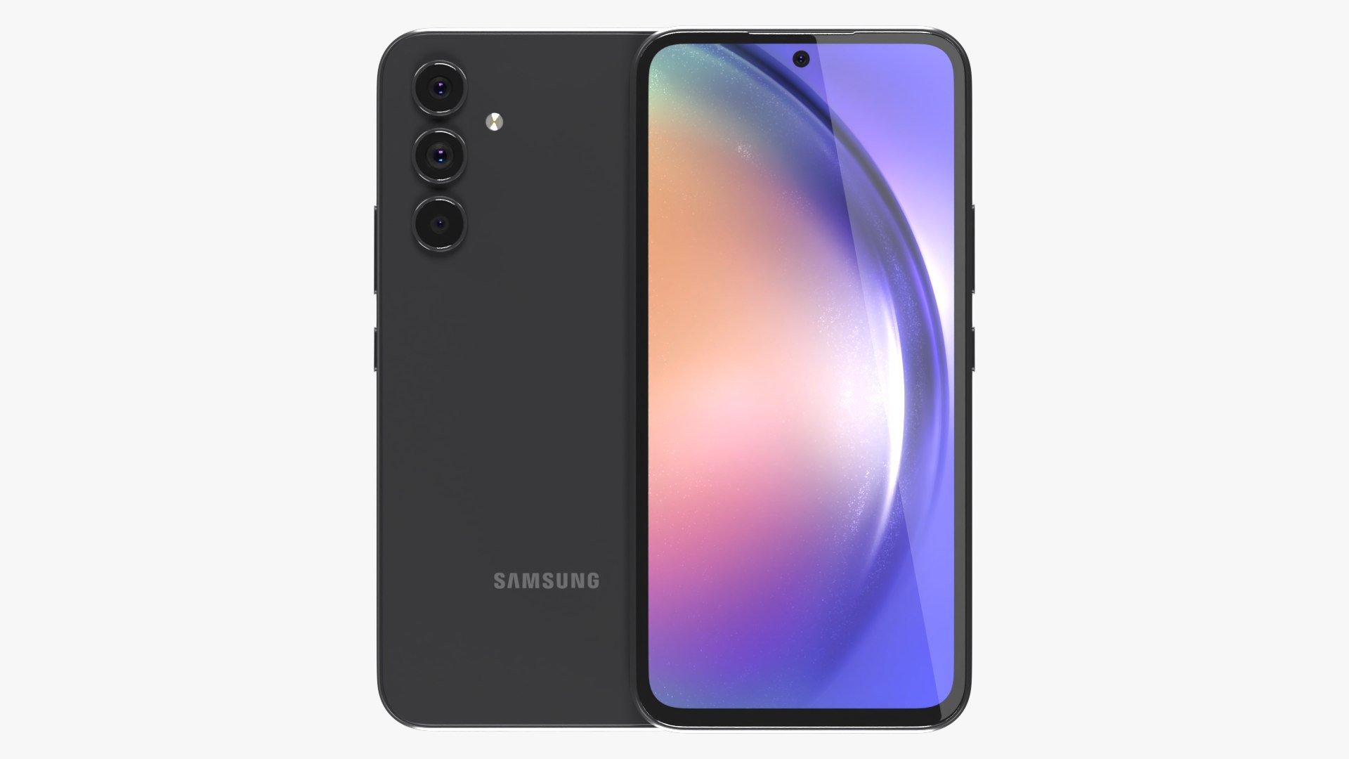 Samsung Galaxy A54 Graphite 3D Model - TurboSquid 2062153