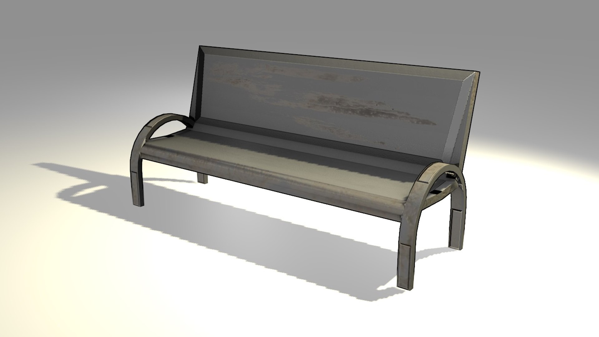 Bus Stop Bench Sign Model | 1144170 | TurboSquid