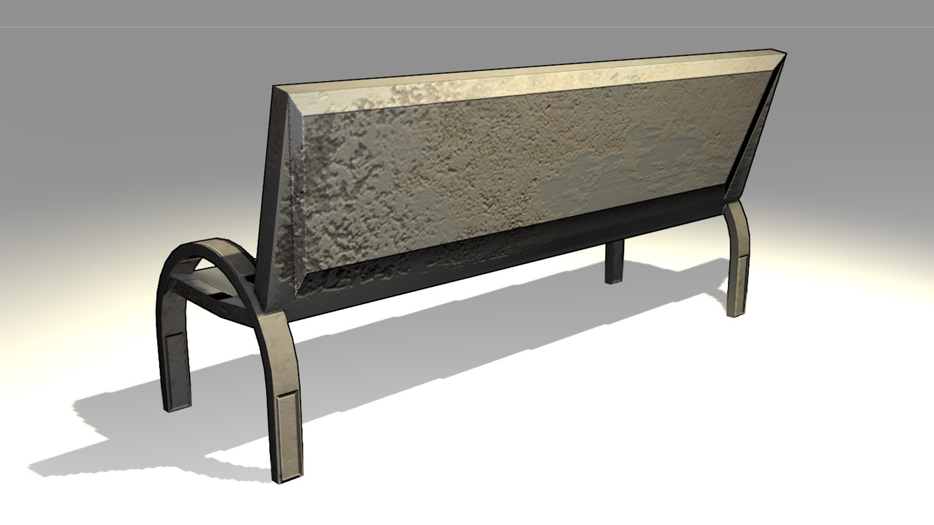 Bus Stop Bench Sign Model | 1144170 | TurboSquid