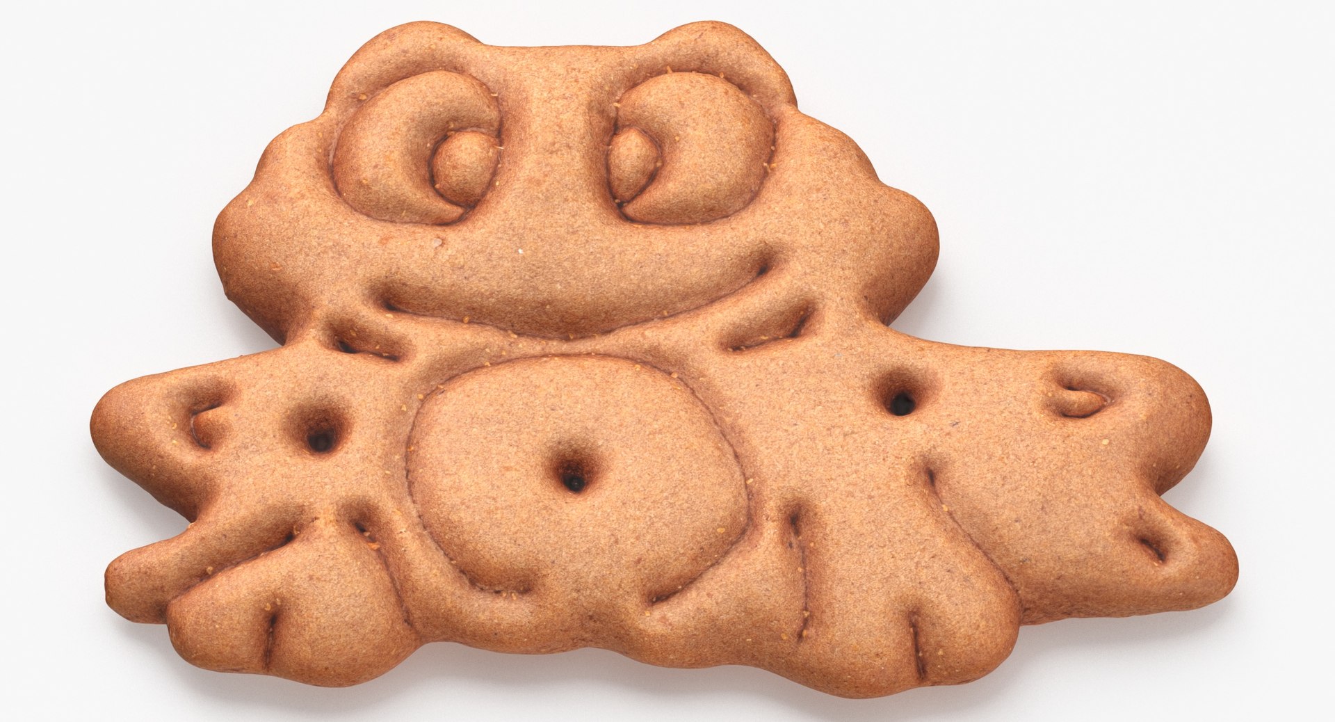 Cocoa Frog Cookie 01 3D - TurboSquid 1978955