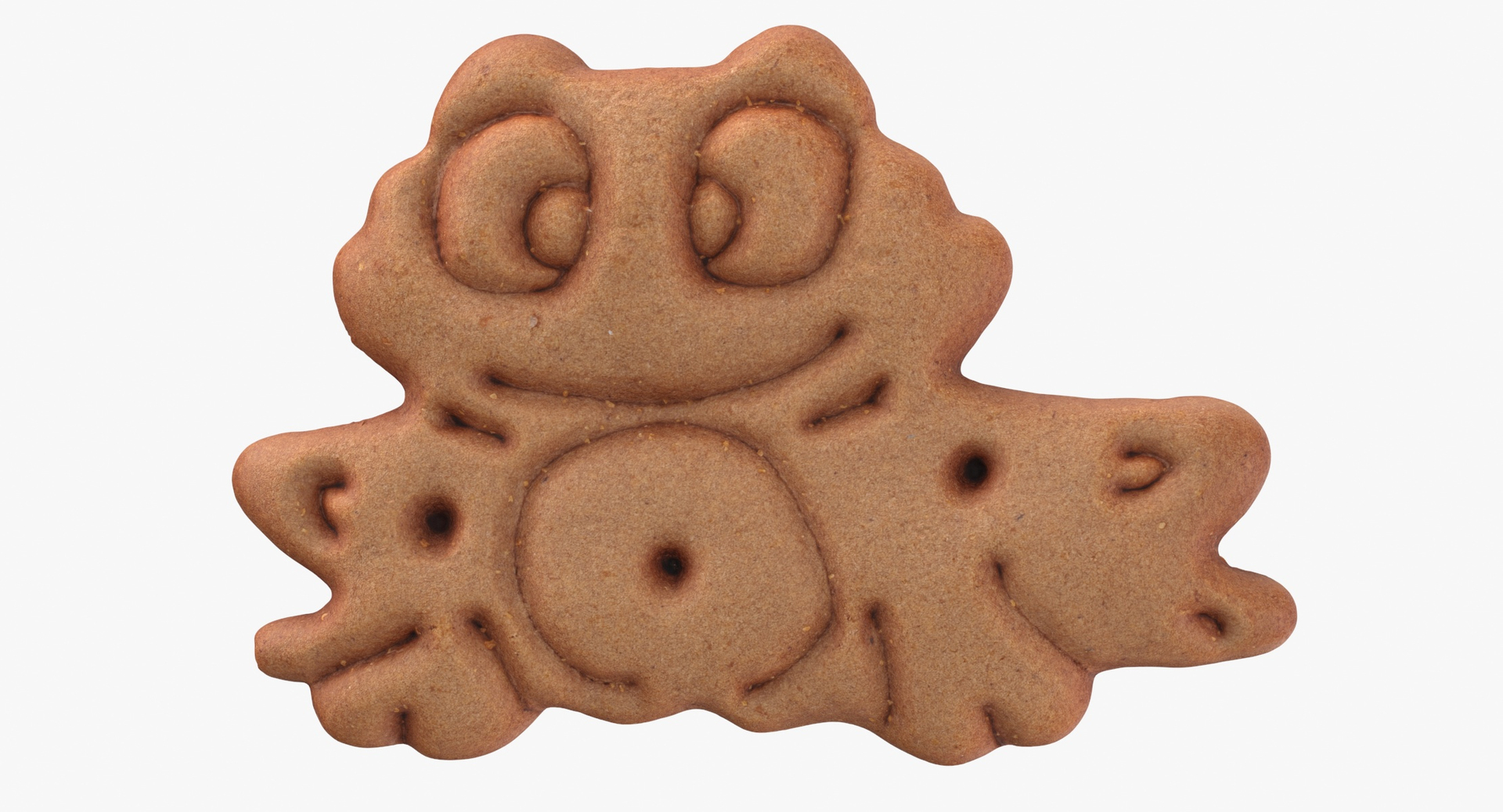 Cocoa Frog Cookie 01 3D - TurboSquid 1978955