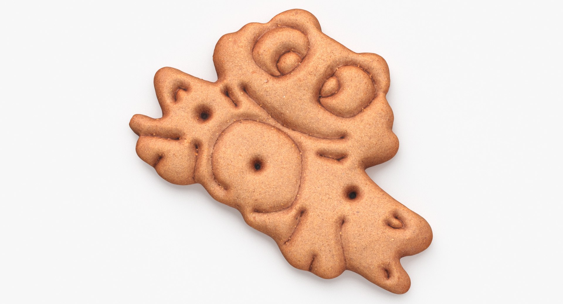 Cocoa Frog Cookie 01 3D - TurboSquid 1978955