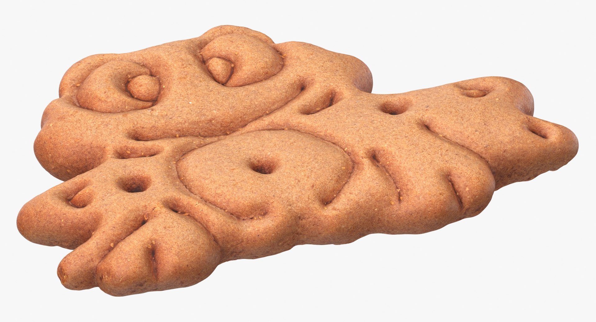 Cocoa Frog Cookie 01 3D - TurboSquid 1978955