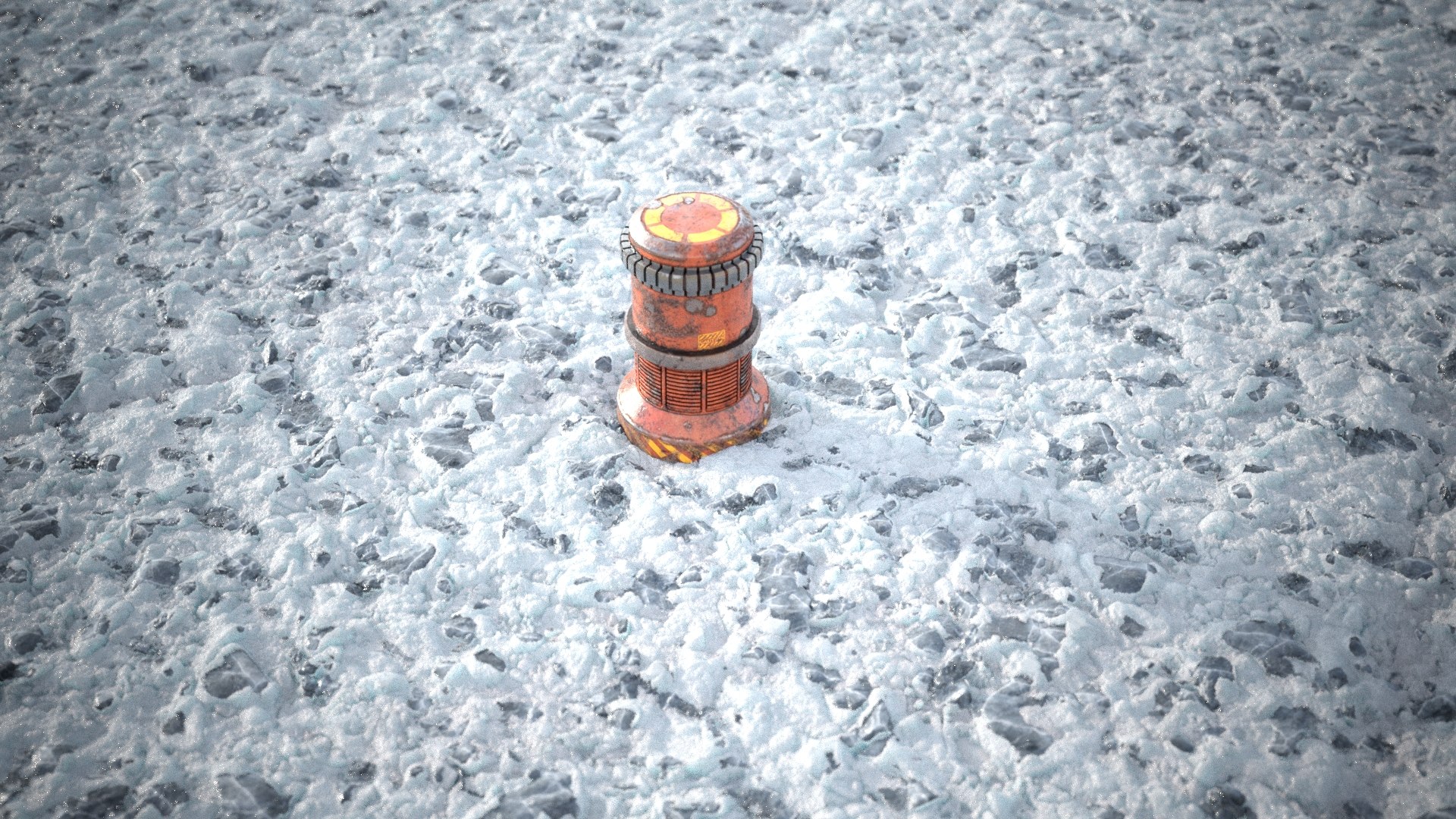 Ice Snow Ground Tile Model - TurboSquid 2179697