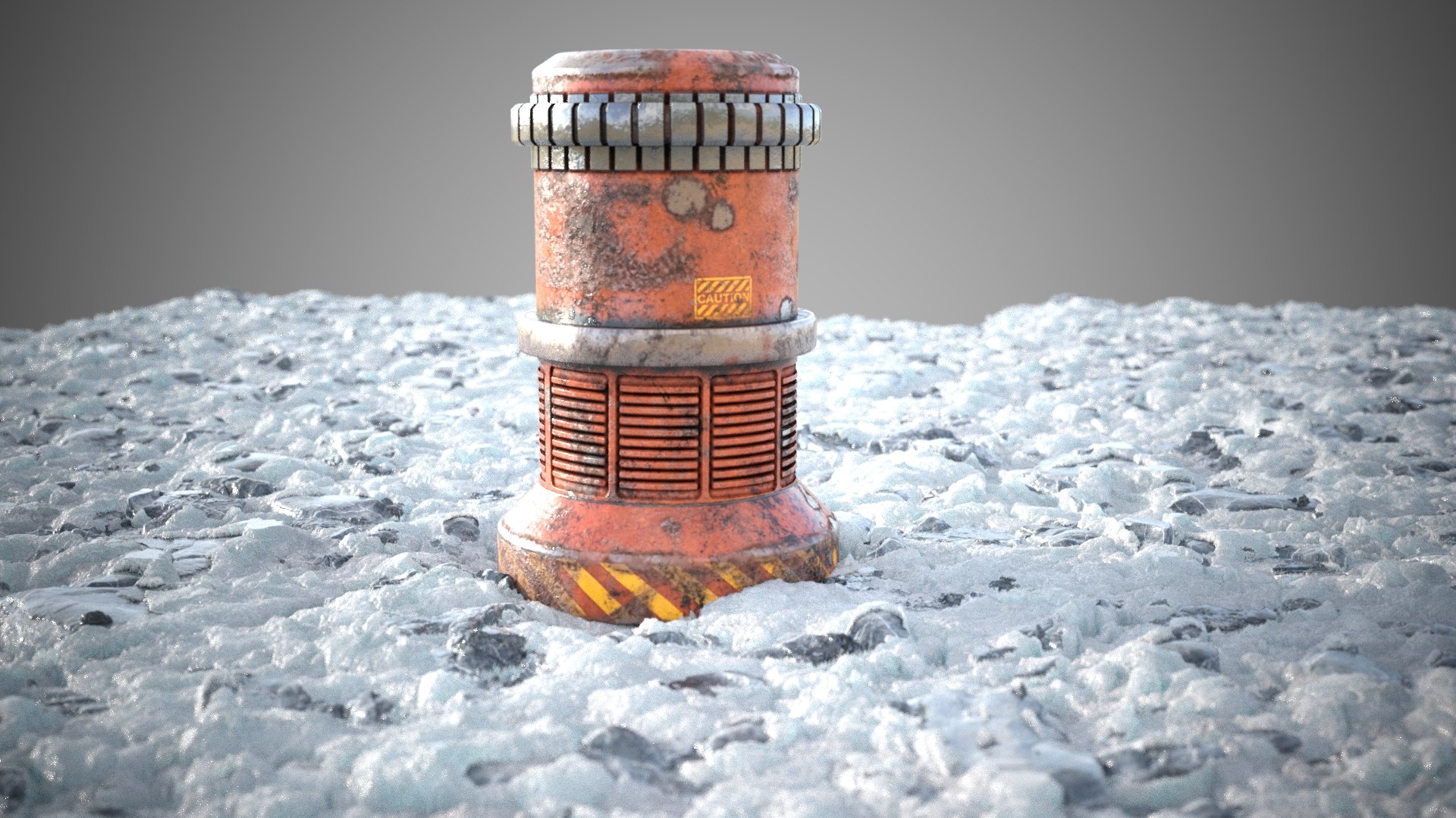 Ice Snow Ground Tile Model - TurboSquid 2179697