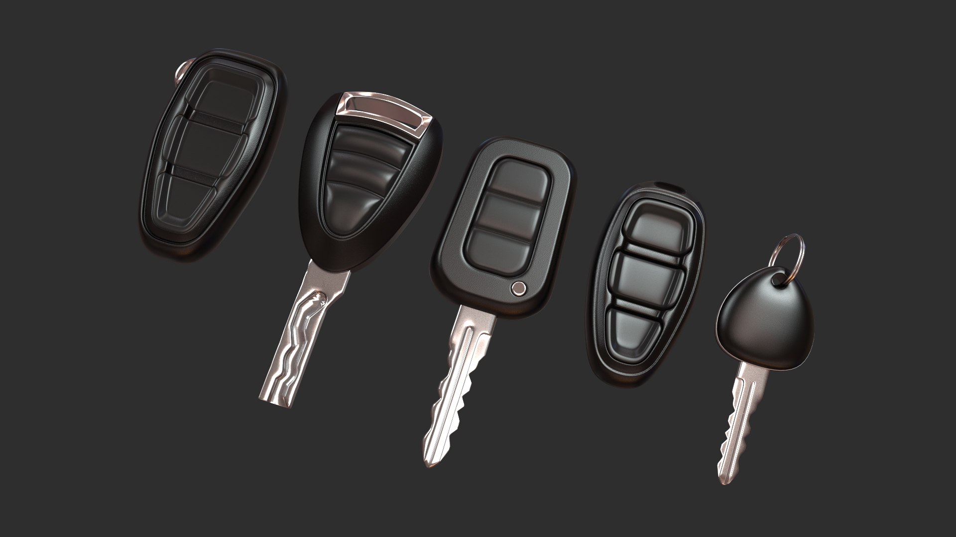 Car Key Model - TurboSquid 1684633