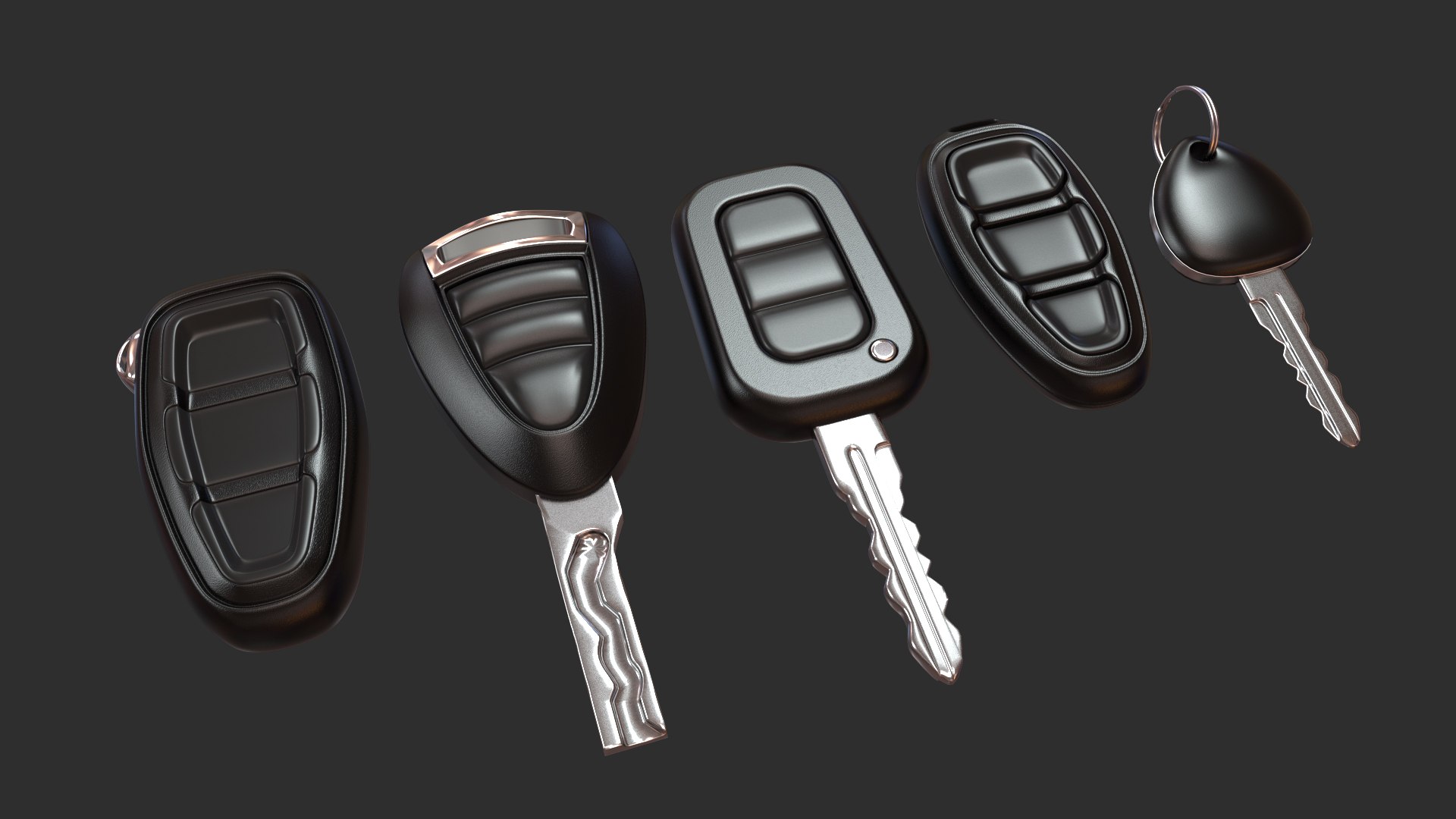 Car Key Model - TurboSquid 1684633