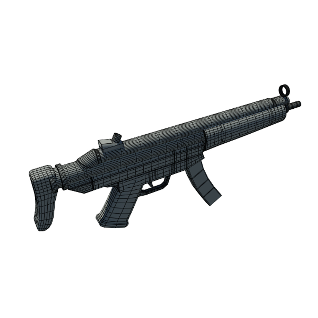 3d Sub-machine Gun Model
