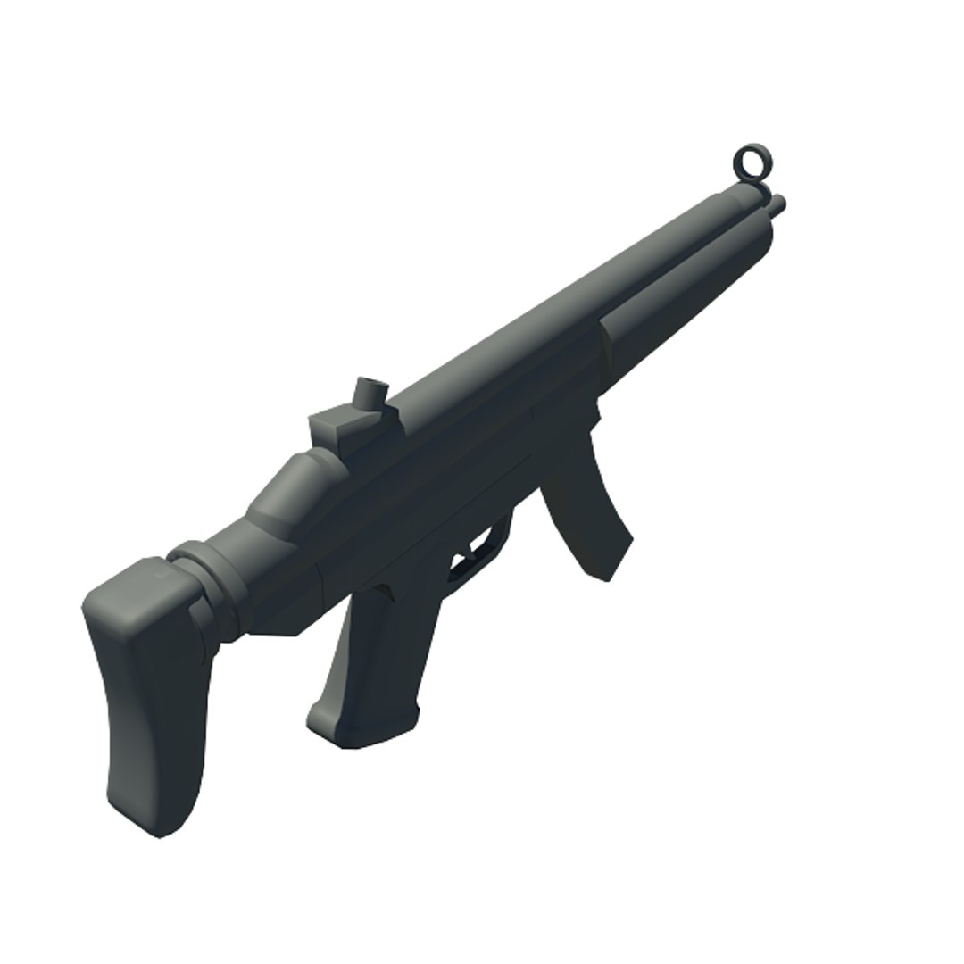 3d Sub-machine Gun Model
