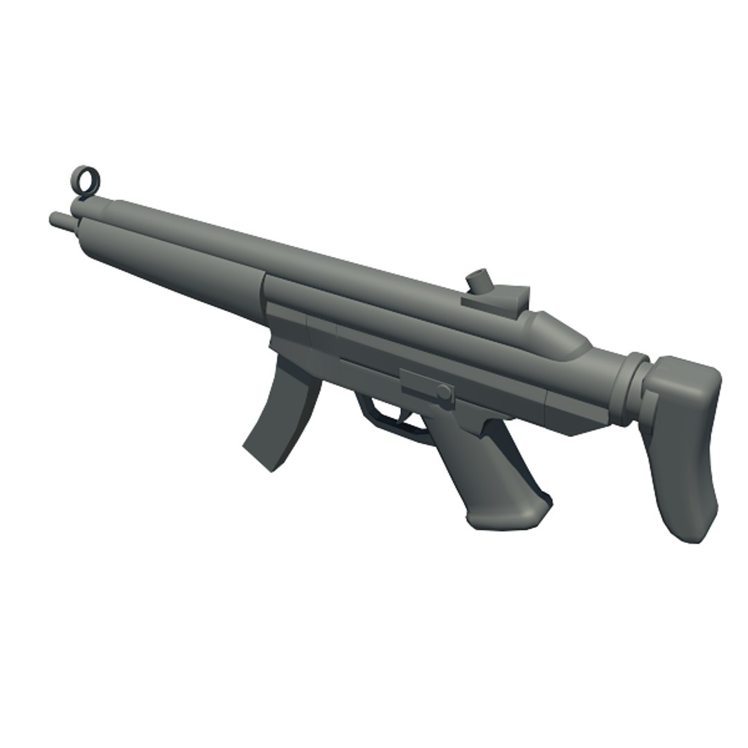 3d Sub-machine Gun Model