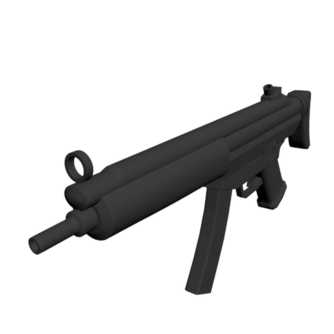 3d Sub-machine Gun Model