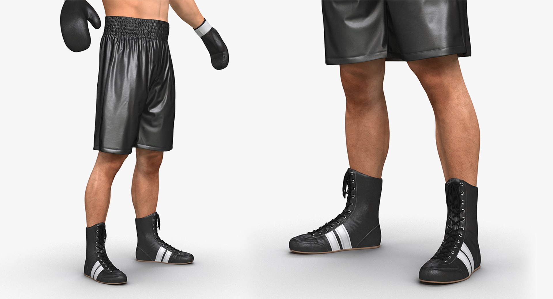 3D Model Boxers Adult Man - TurboSquid 1394816