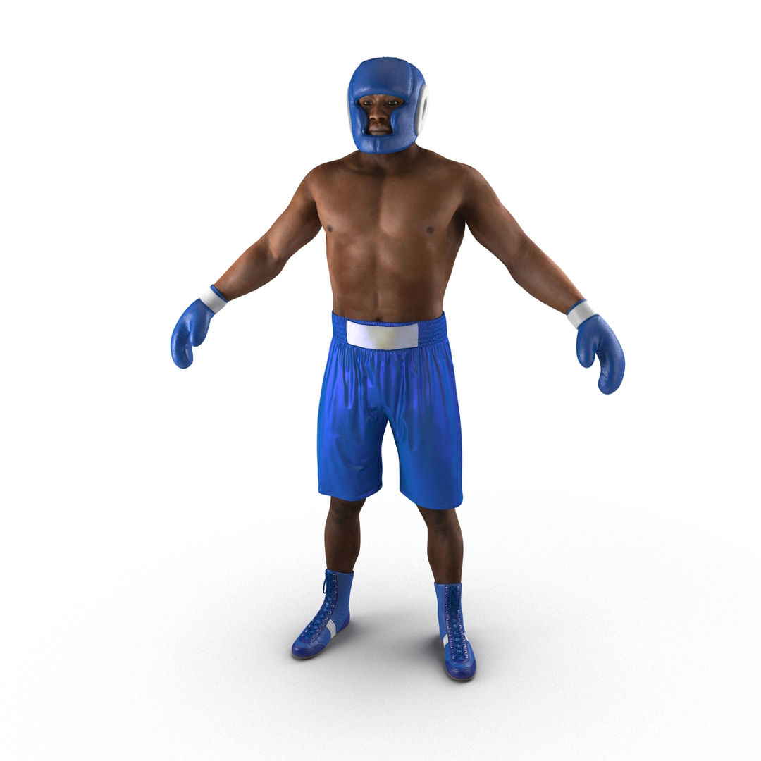 3D Model Boxers Adult Man - TurboSquid 1394816