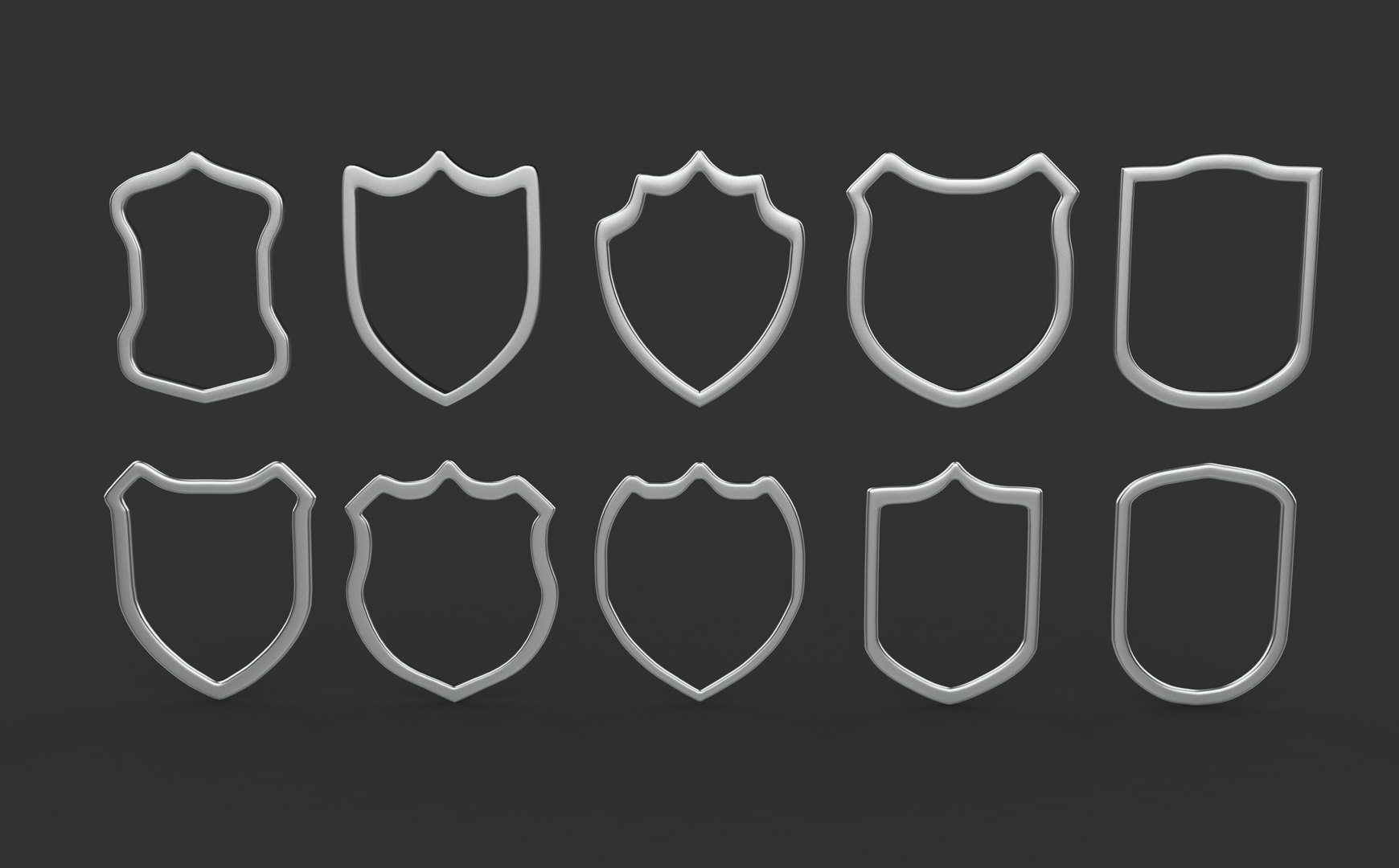 Badge Patches 3D Model 3D - TurboSquid 2404386
