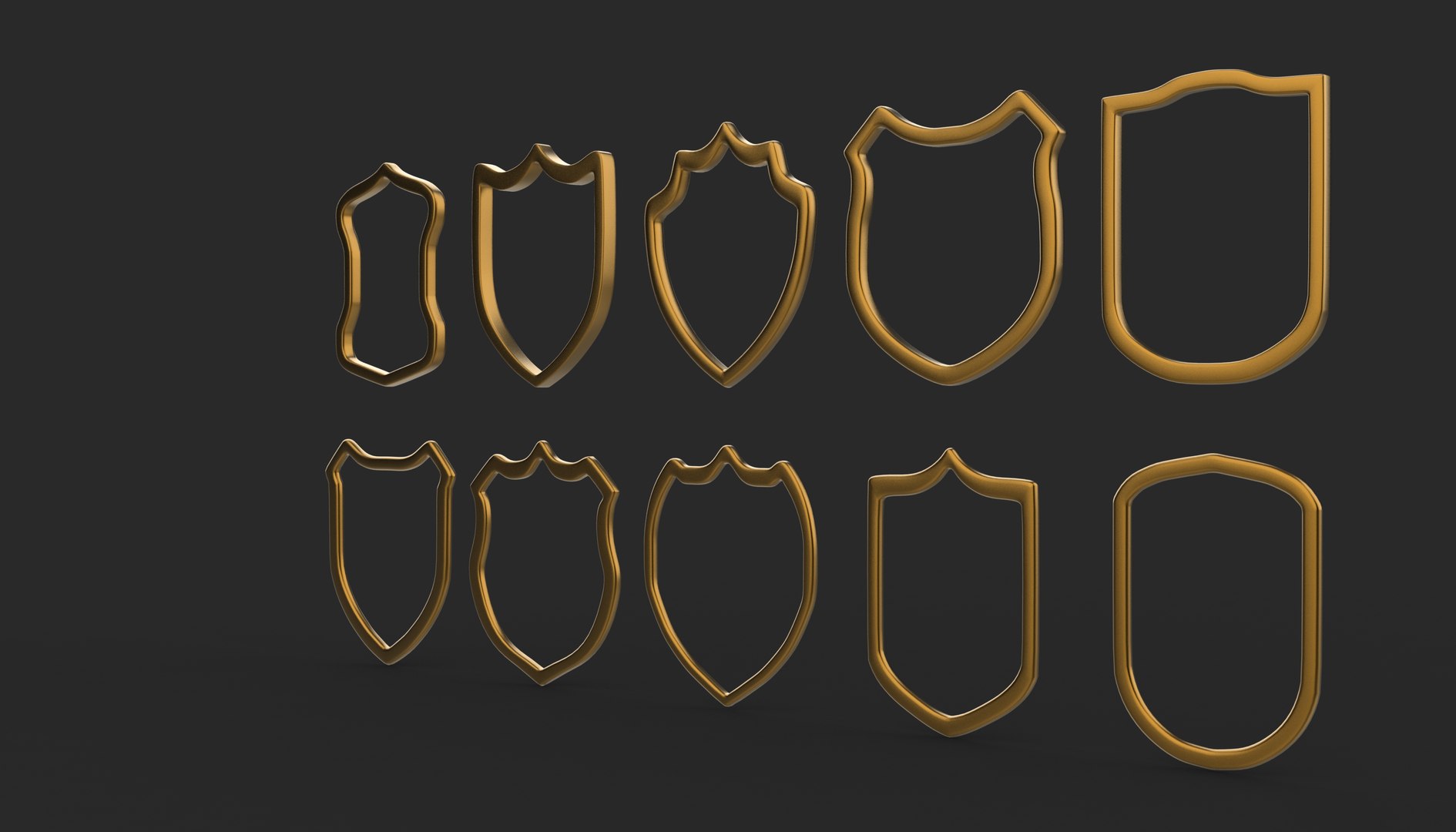 Badge Patches 3D Model 3D - TurboSquid 2404386