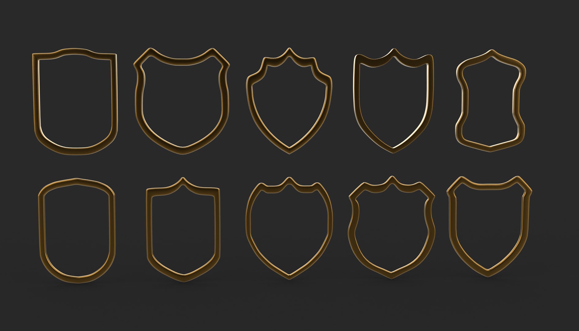 Badge Patches 3D Model 3D - TurboSquid 2404386
