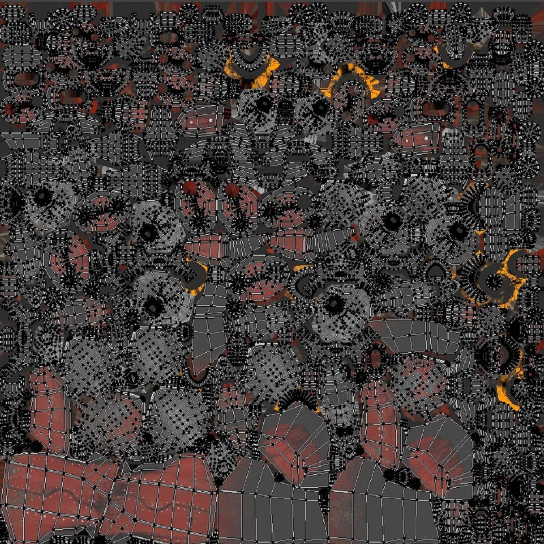 3D Giant Red Mecha - Game Ready Robot - TurboSquid 1754941