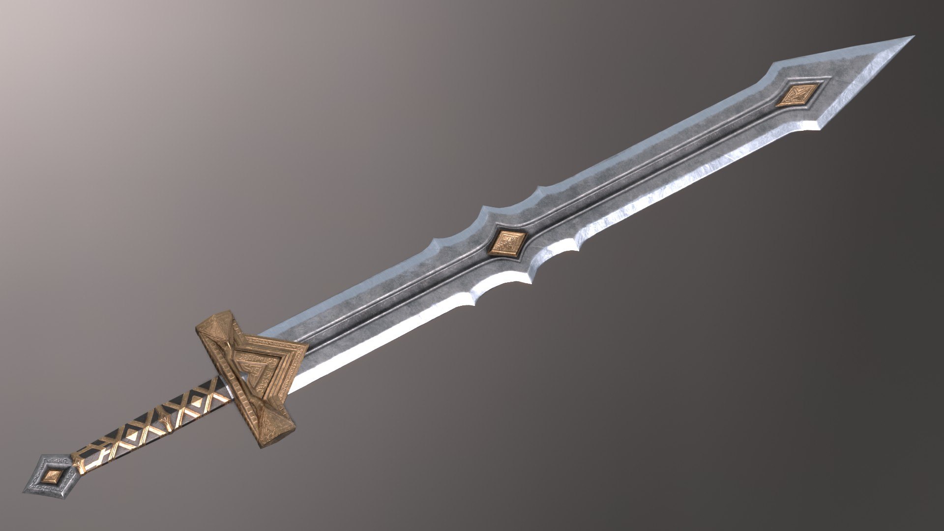 3D Fantasy Set Of Gnome Weapons Model - TurboSquid 1940551