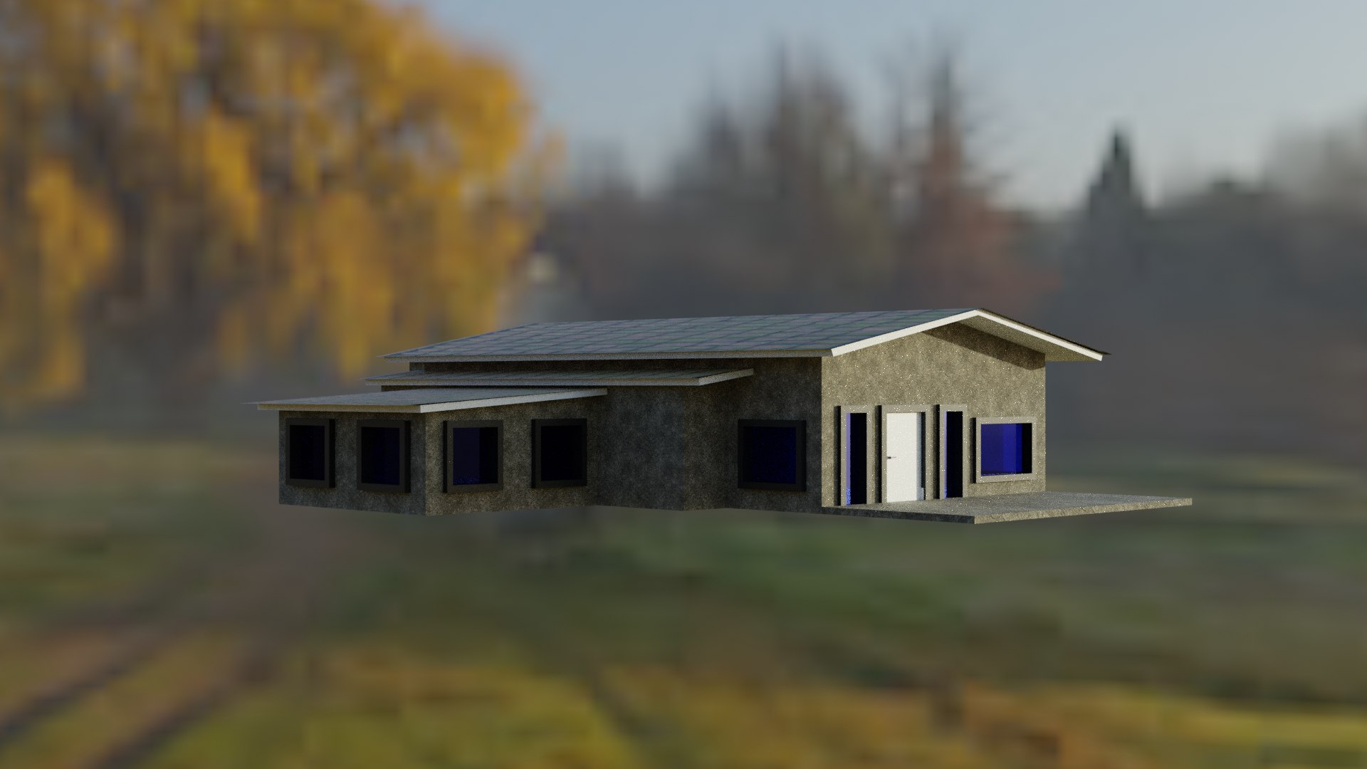 Simple House 3D - TurboSquid 1539261