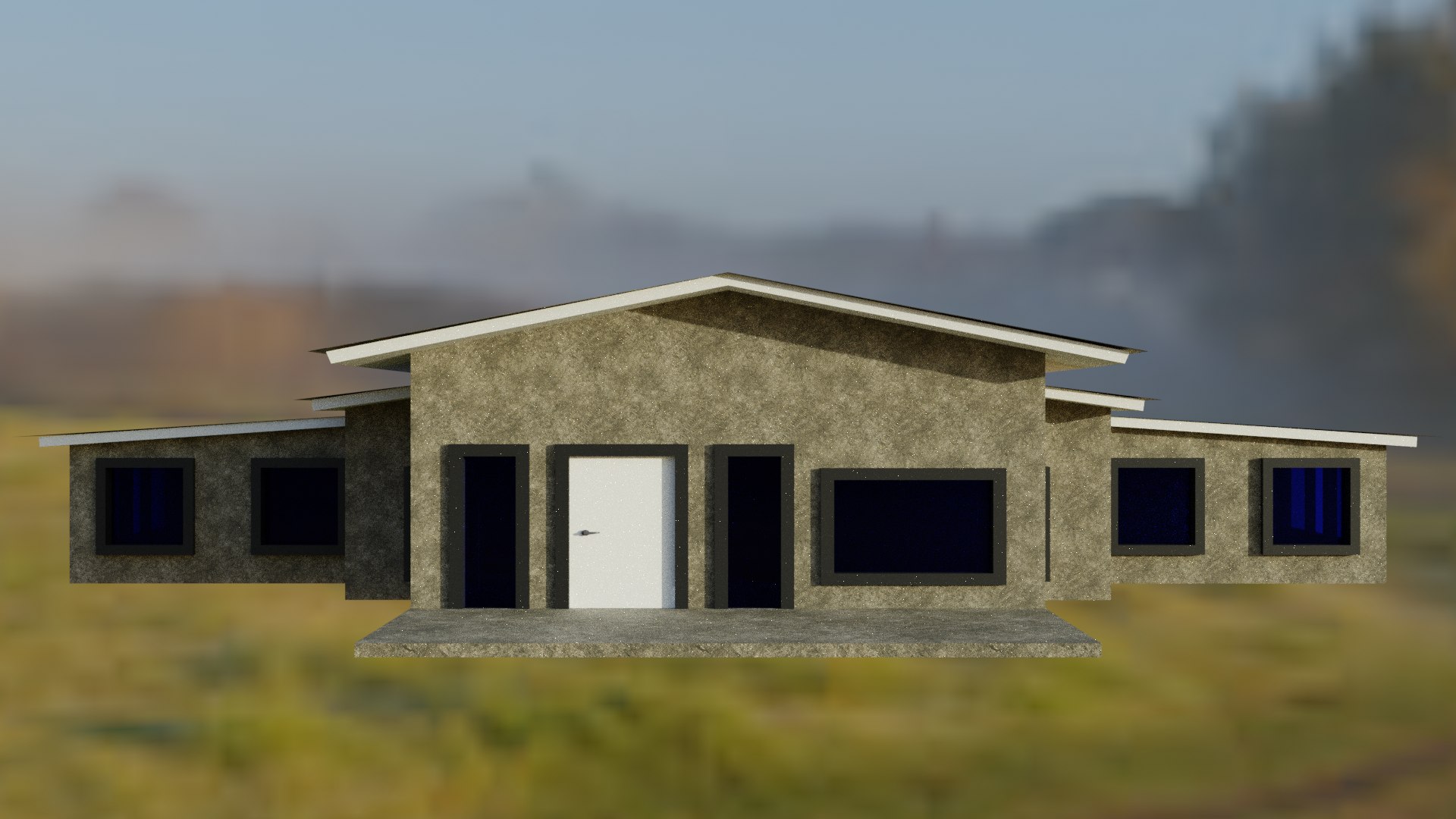 Simple House 3D - TurboSquid 1539261