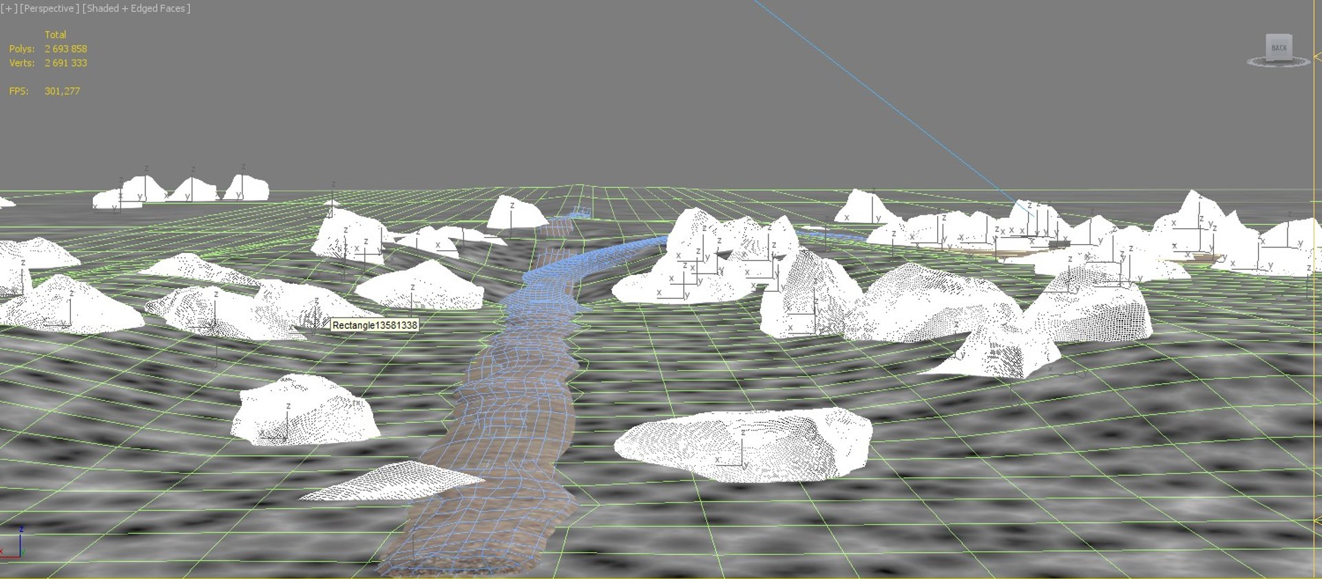 Rocks And Sand Model - TurboSquid 2102758