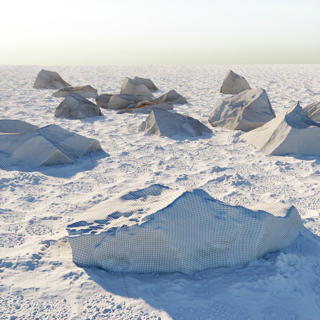 Rocks And Sand Model - TurboSquid 2102758