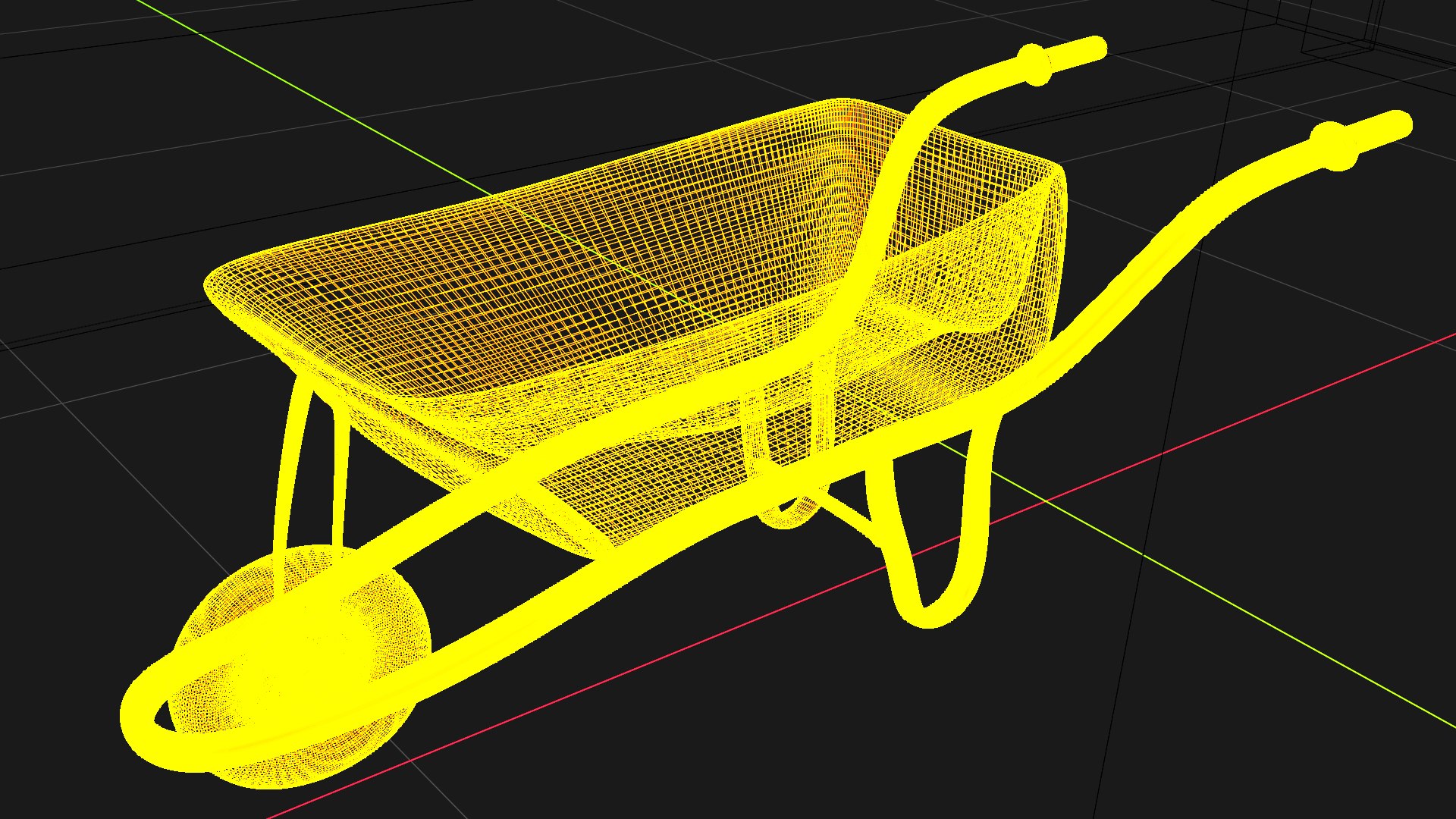 3D Rusty Wheel Barrow Model - TurboSquid 1986770